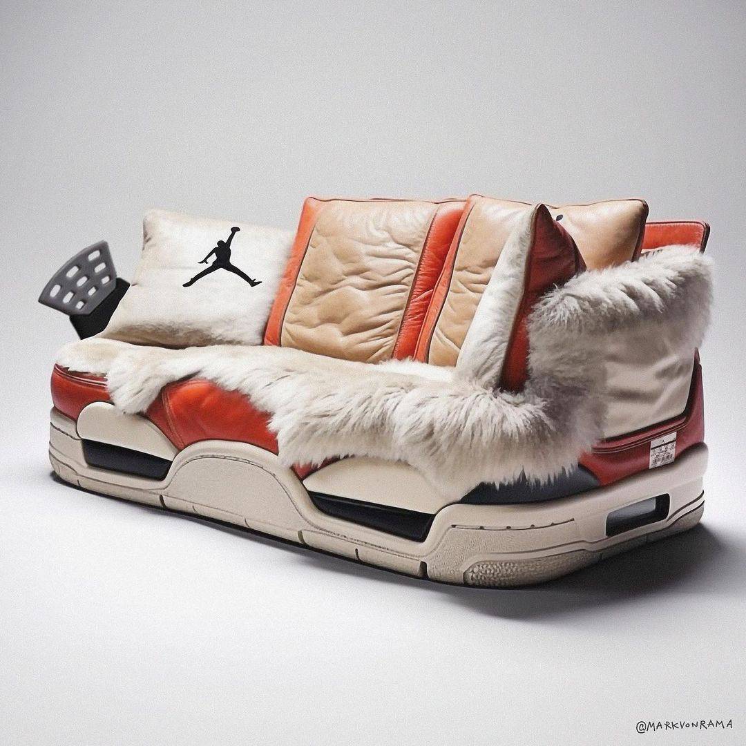 5 Sneaker-Inspired Sofas To Inspire Your Home Decor - Lifestyle Fortress