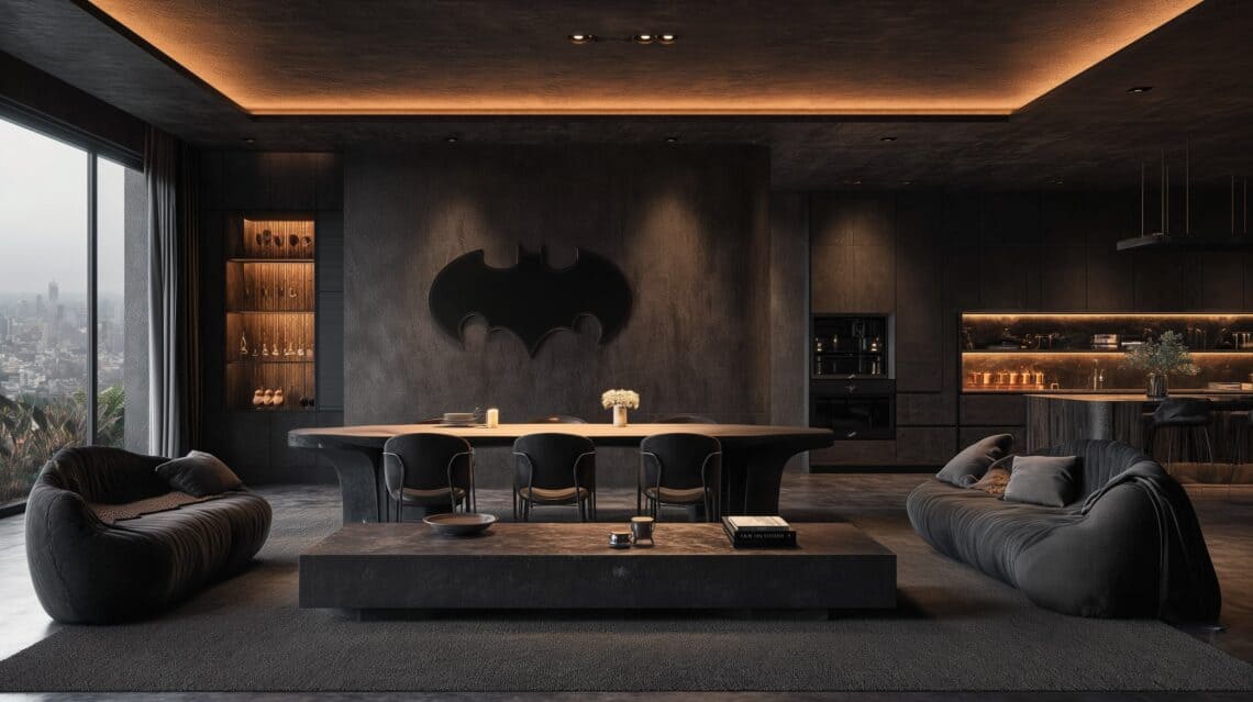 These Ideas For A Batman-Inspired Home Will Add Mood To Those Dark ...