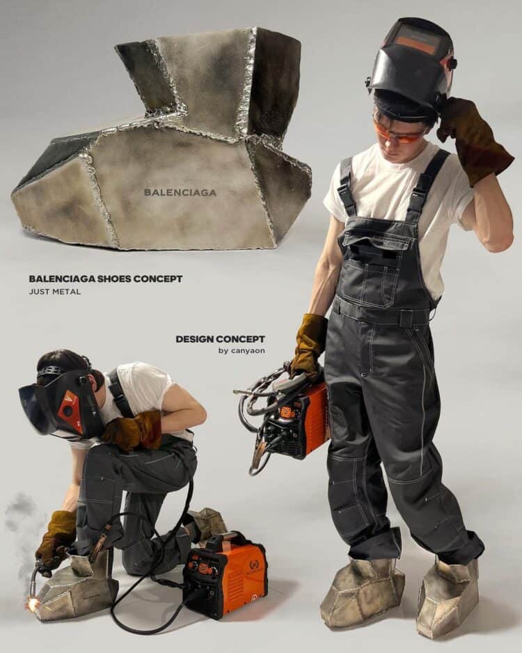 Balenciaga Shoe “Just Metal” Wins The Most Impractical Award ...