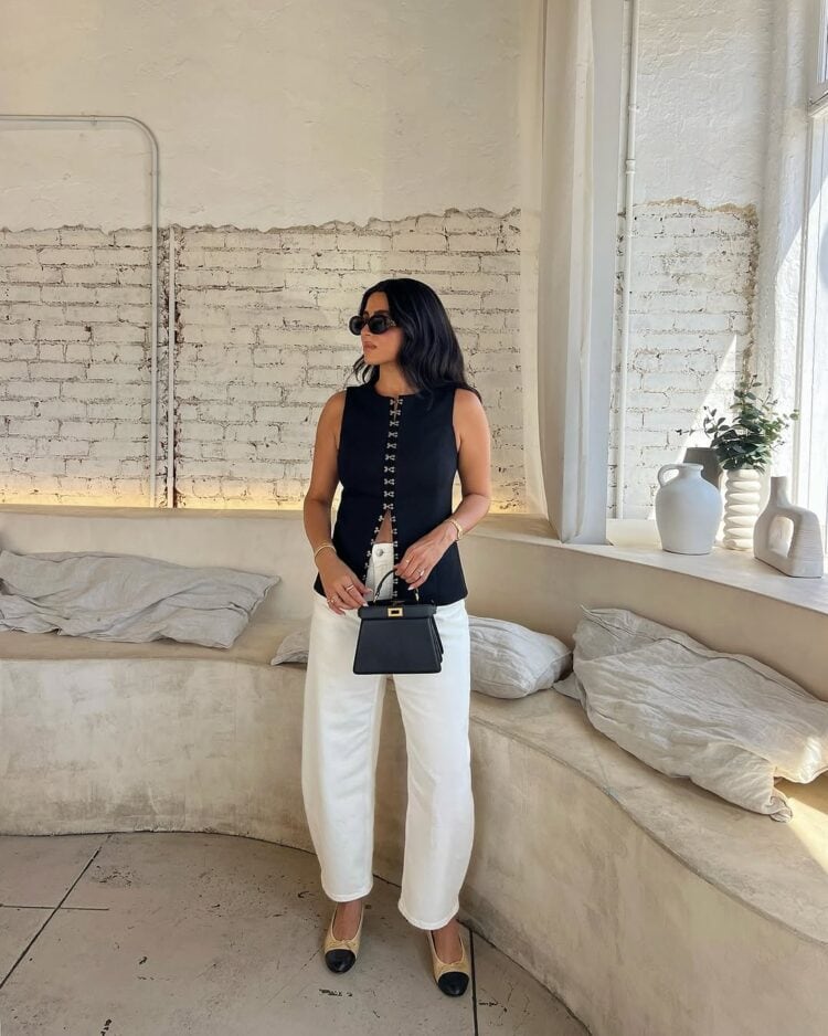 Simple Yet Elegant Ways To Style Your White Jeans For Spring/Summer ...