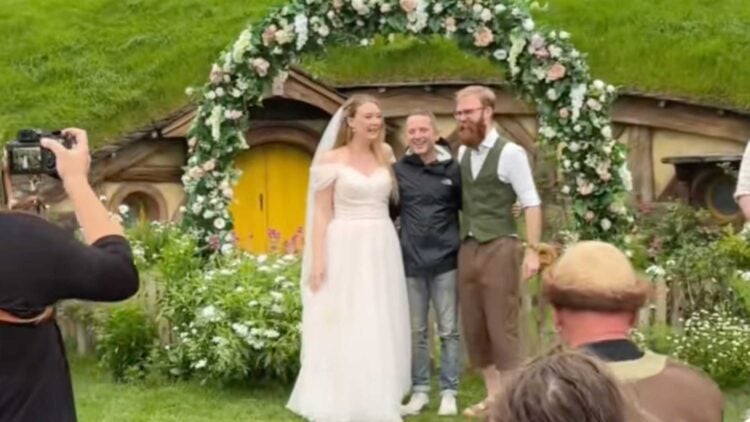 The Lord of the Rings’ Elijah Wood Surprises Couple by Crashing Their ...
