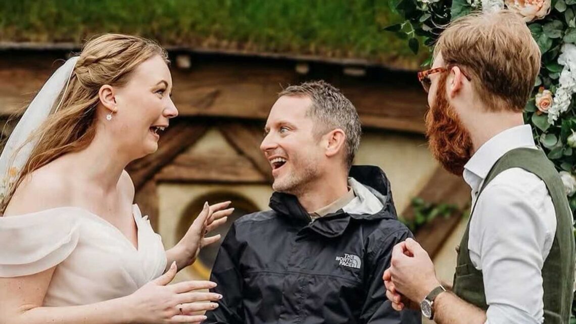 The Lord of the Rings’ Elijah Wood Surprises Couple by Crashing Their ...