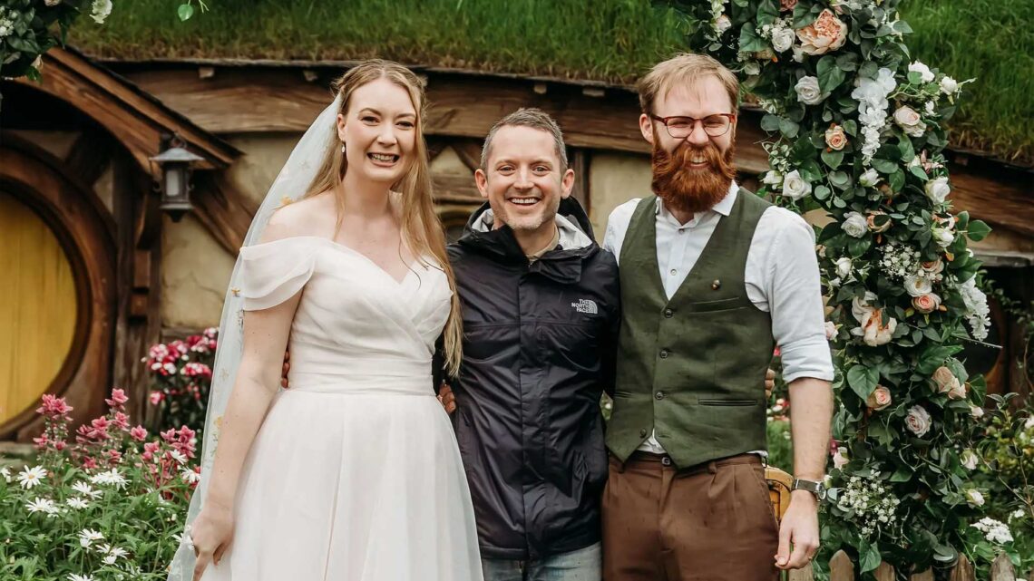 The Lord of the Rings’ Elijah Wood Surprises Couple by Crashing Their ...